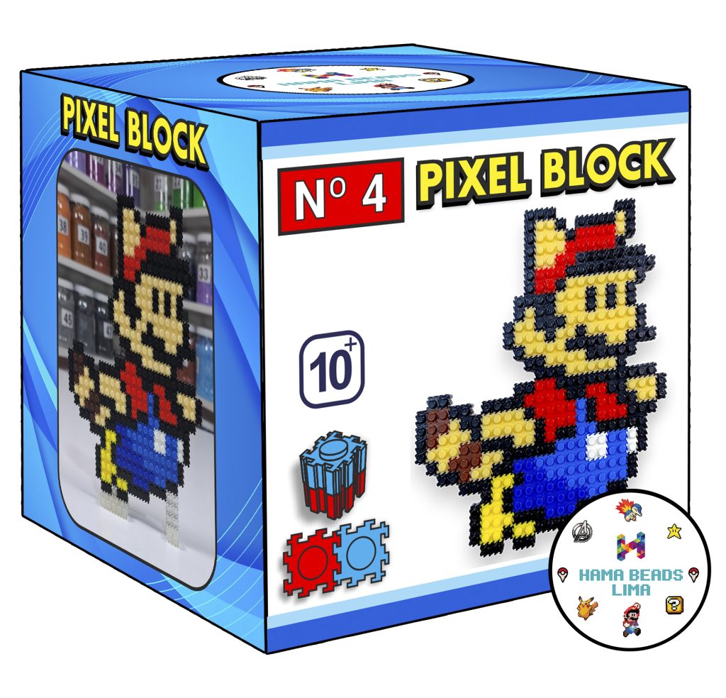 Pixel Block Nº4 – HamabeadsLima